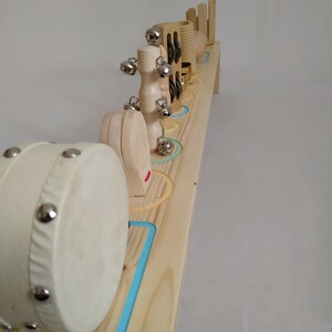 Percussion Instruments on Stand Domroo Castanet Jingle Stick Bells ...