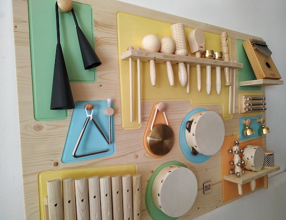 Music Instruments on Wall Board | Etsy