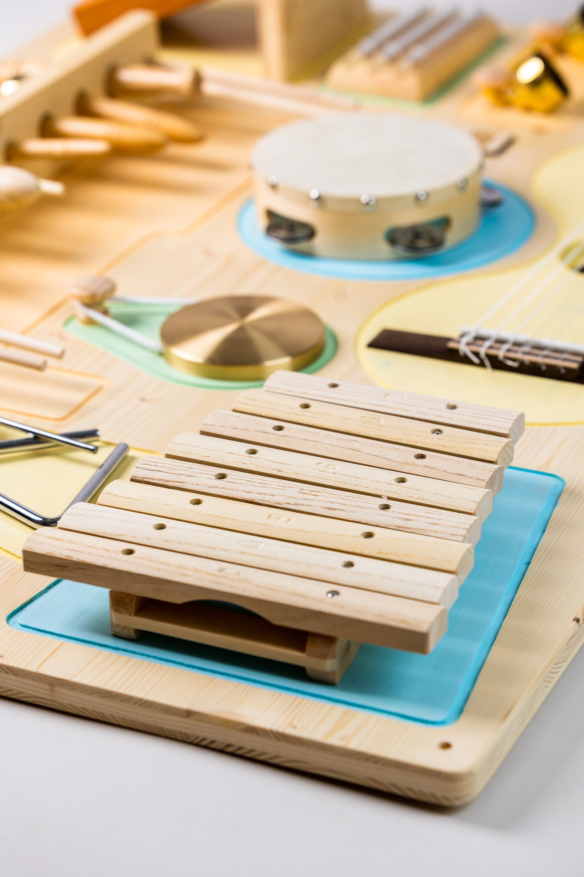 Music Wall Board With Percussion Instruments - Etsy