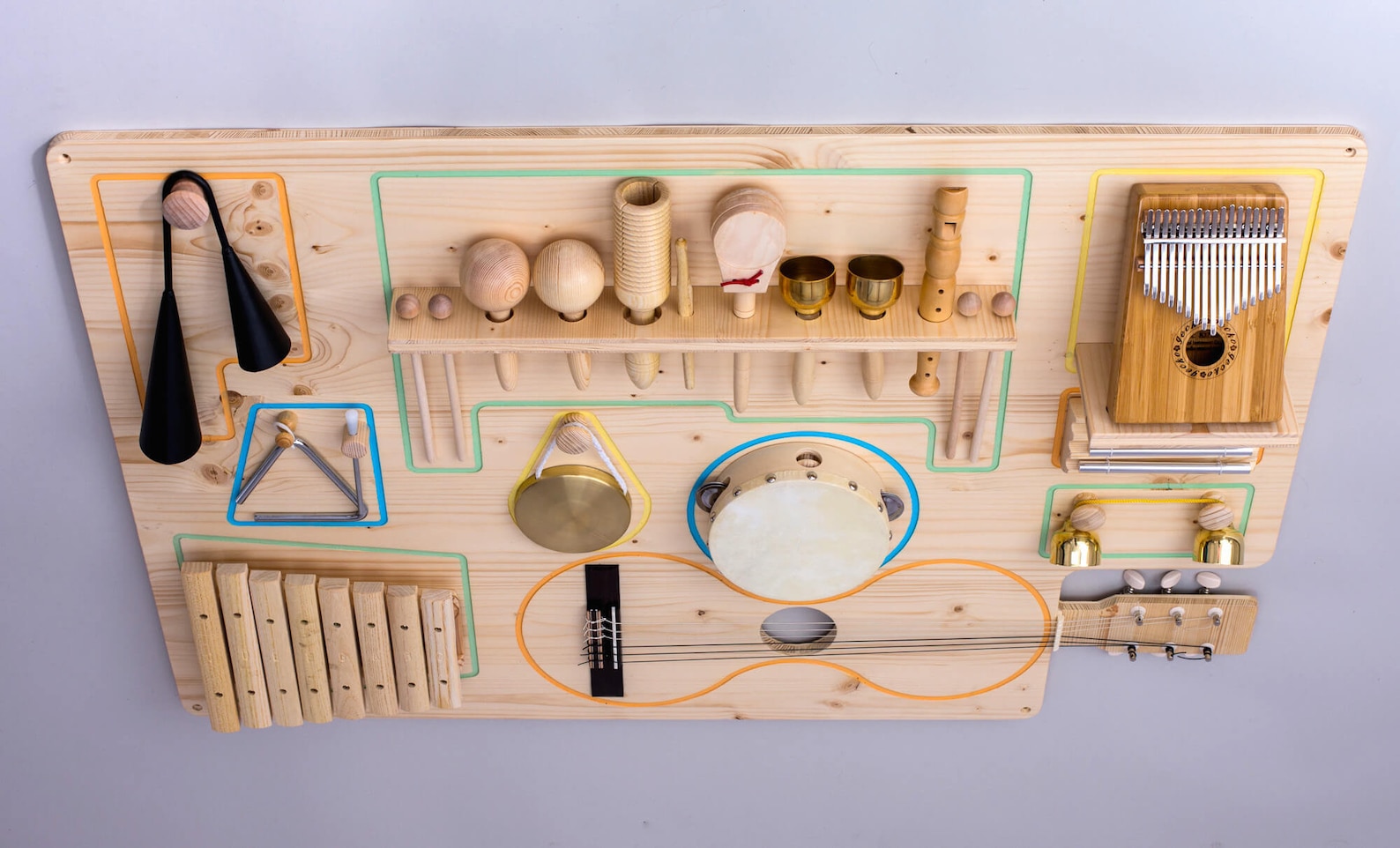Percussion Instruments Wall Board Percussion Wooden Instruments for ...