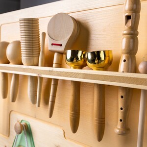 Music Wall Board With Percussion Instruments - Etsy