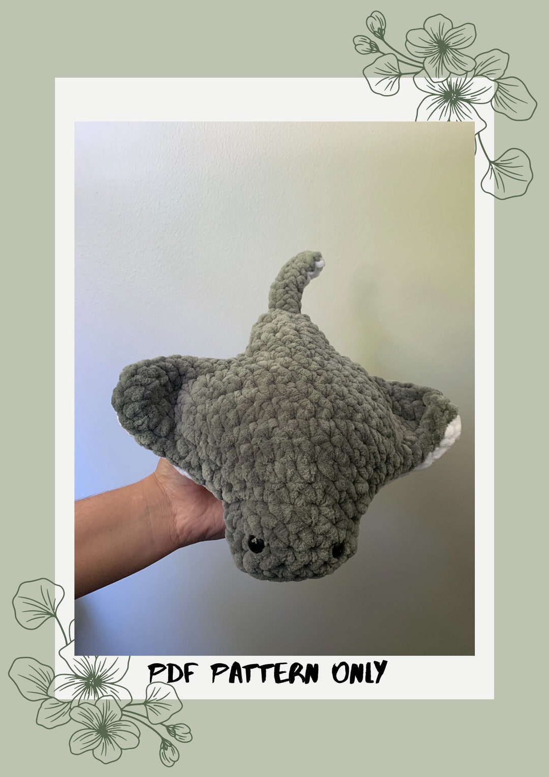 CROCHET RAY PATTERN - Etsy