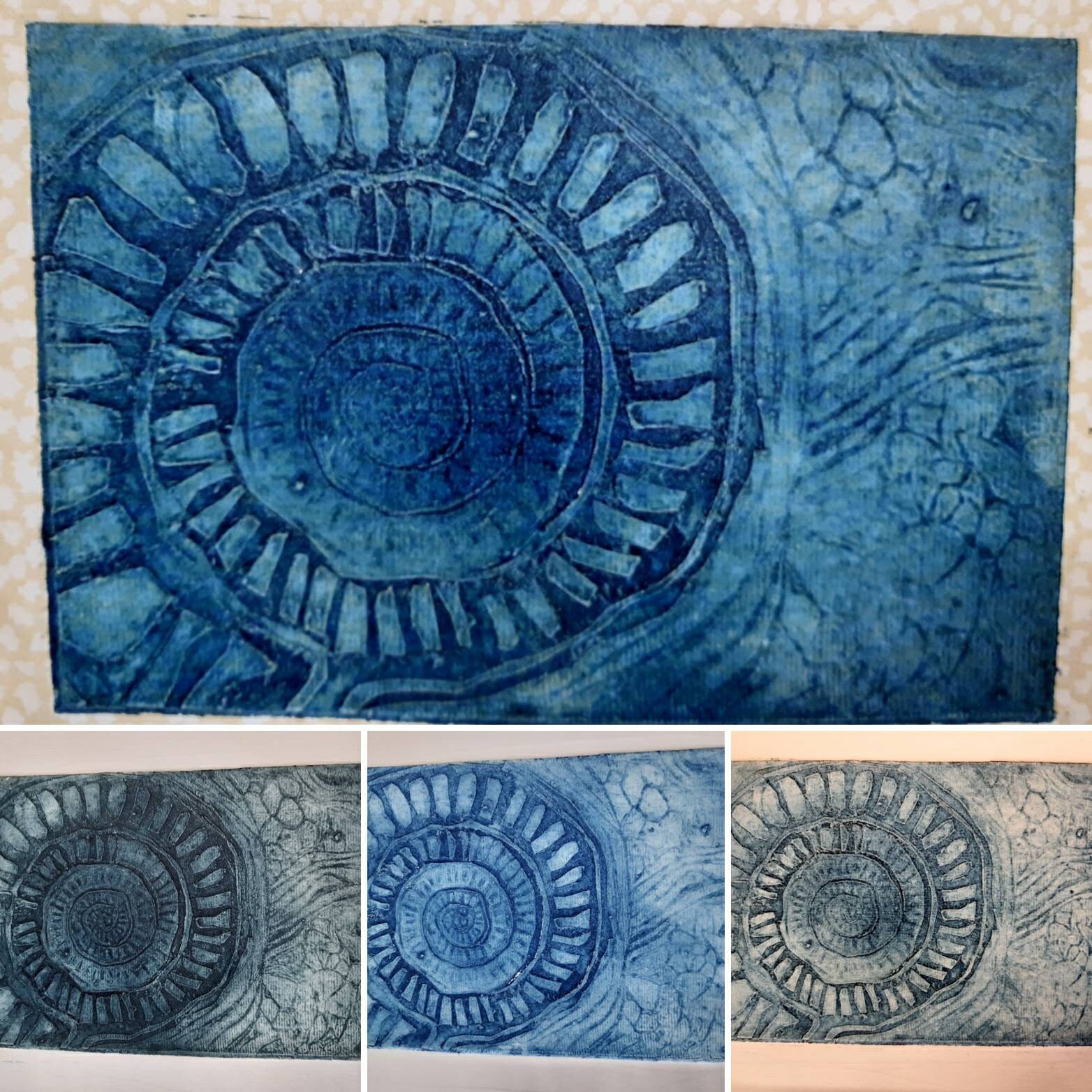Art & Collectibles Etchings & Engravings Prints Original ammonite ...