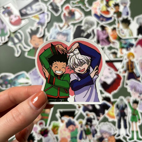 Hunter X Hunter Vinyl Stickers - Etsy