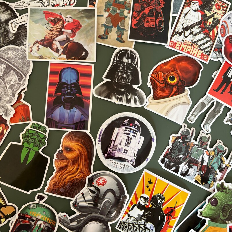 Star wars stickers - Etsy