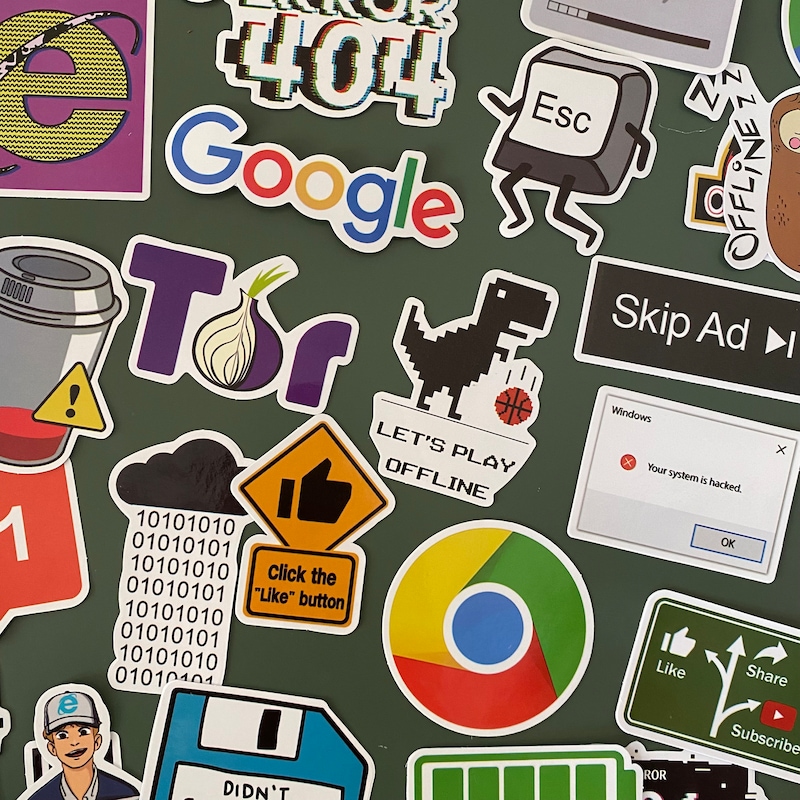 Developer Stickers - Etsy