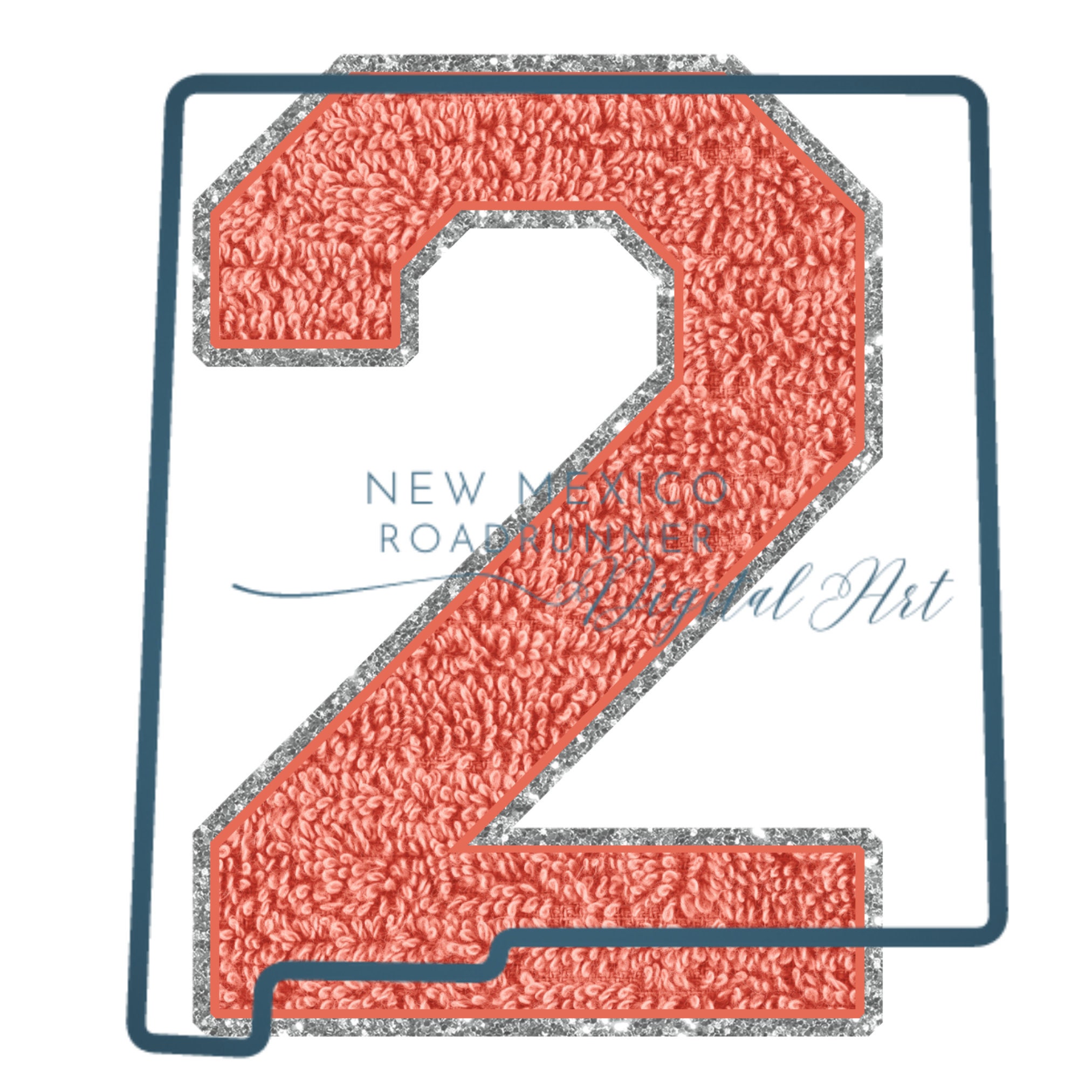 Pastel Red With Silver Glitter Varsity Letter Patches Clip Art, PNG ...