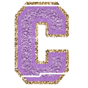 Varsity Letter and Number Clip Art, PNG, Digital Download- Multicolor ...