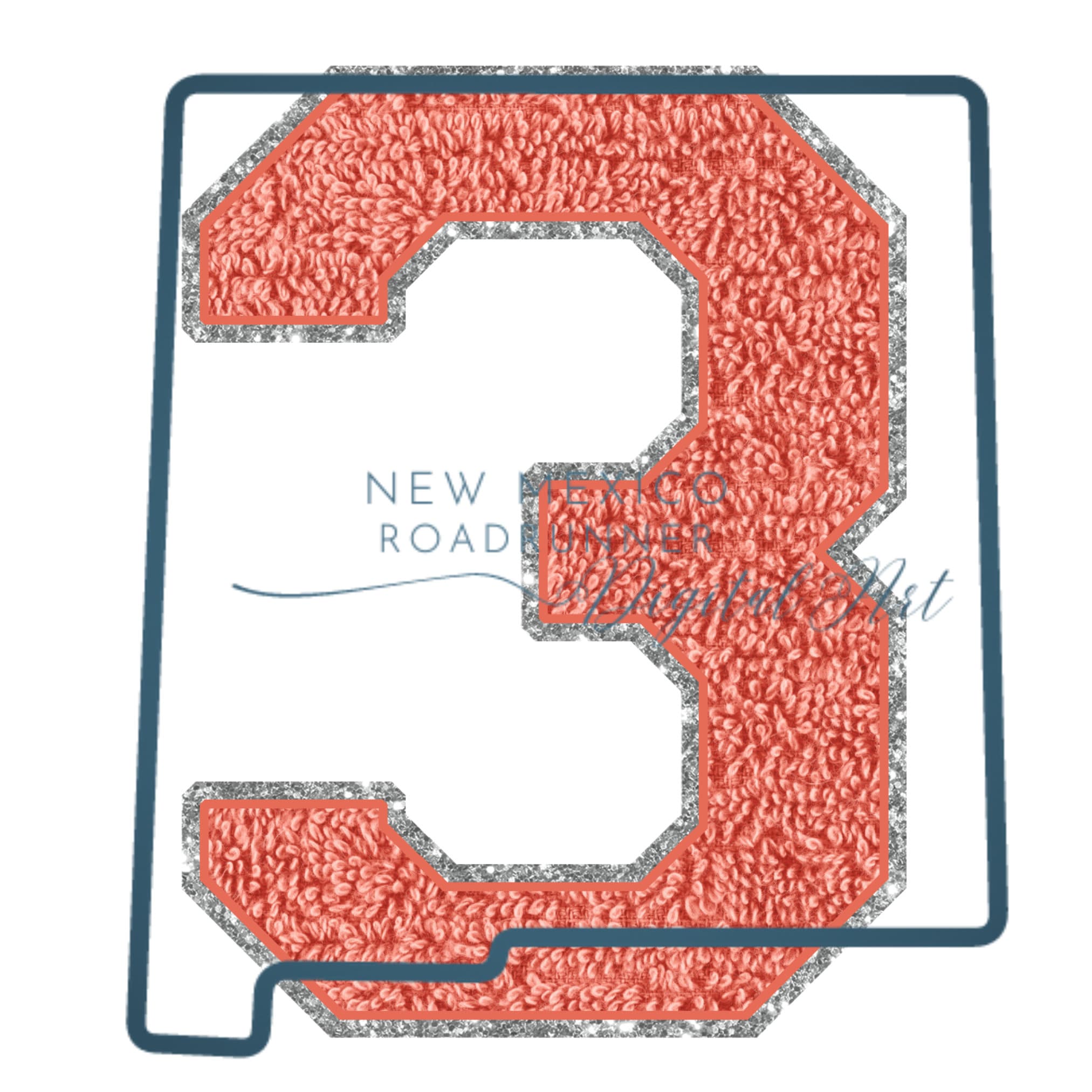 Pastel Red With Silver Glitter Varsity Letter Patches Clip Art, PNG ...