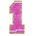 Hot Pink Varsity Letter Patches Digital Download - Etsy