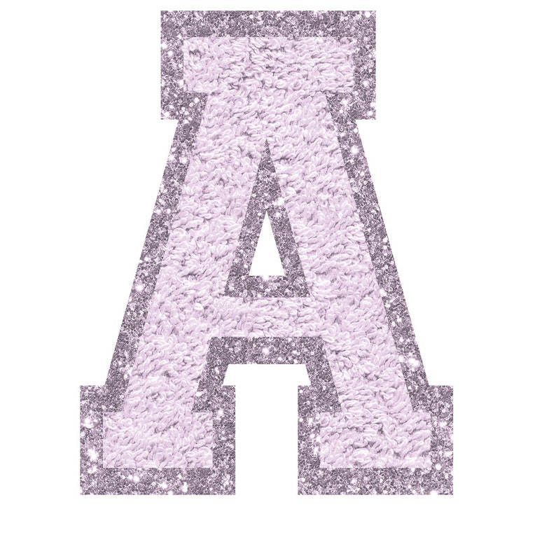 Pastel Color Varsity Letter and Number Clip Art Digital Download ...