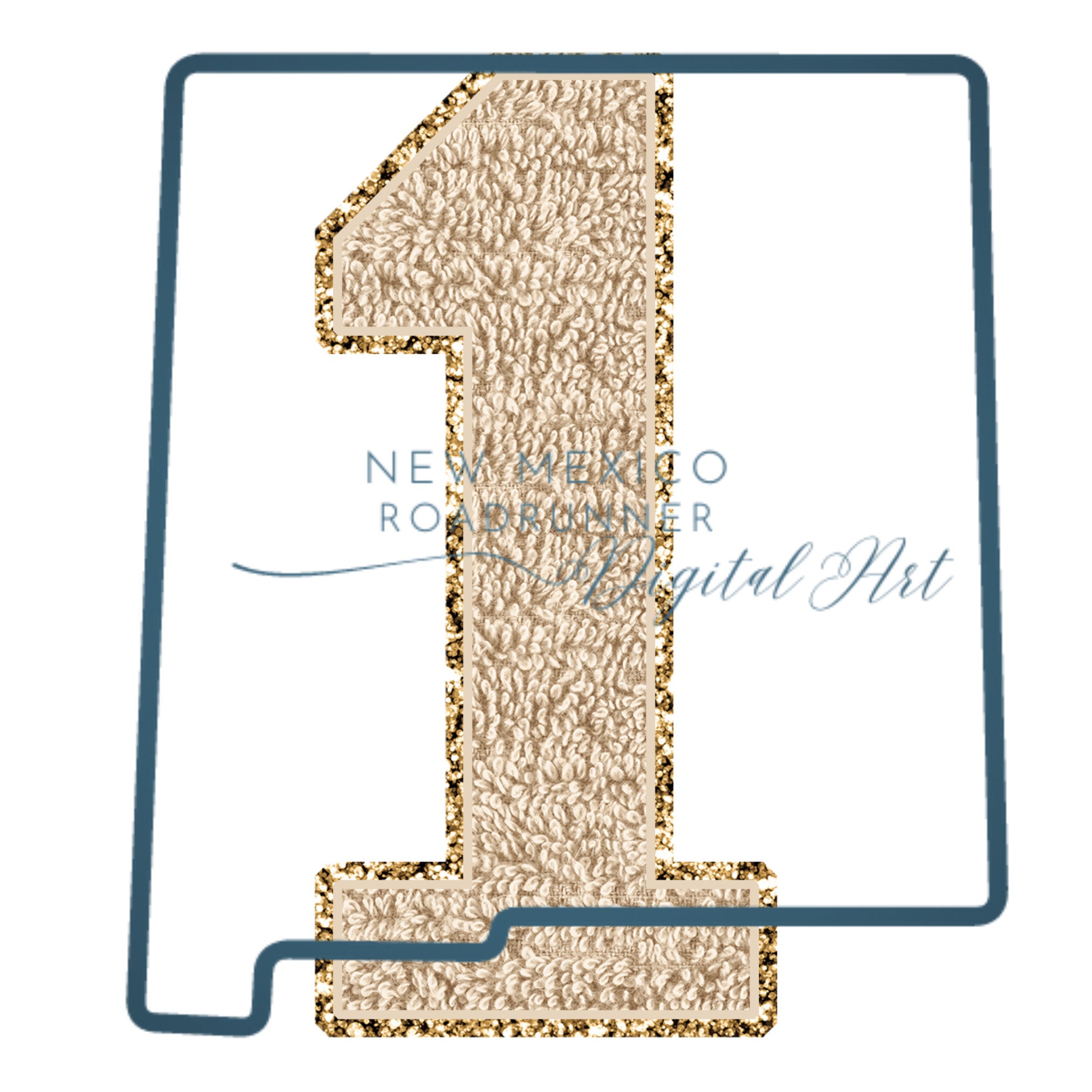 Beige With Gold Glitter Varsity Letter Patches Clip Art, PNG, Digital ...