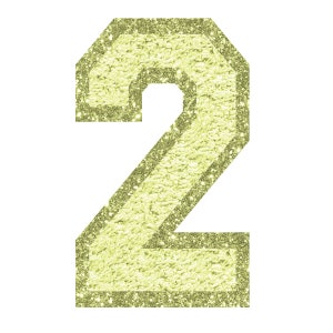 Pastel Color Varsity Letter and Number Clip Art Digital Download ...