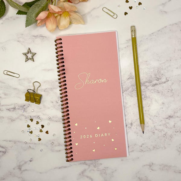 Slimline Diary 2026 - Etsy UK