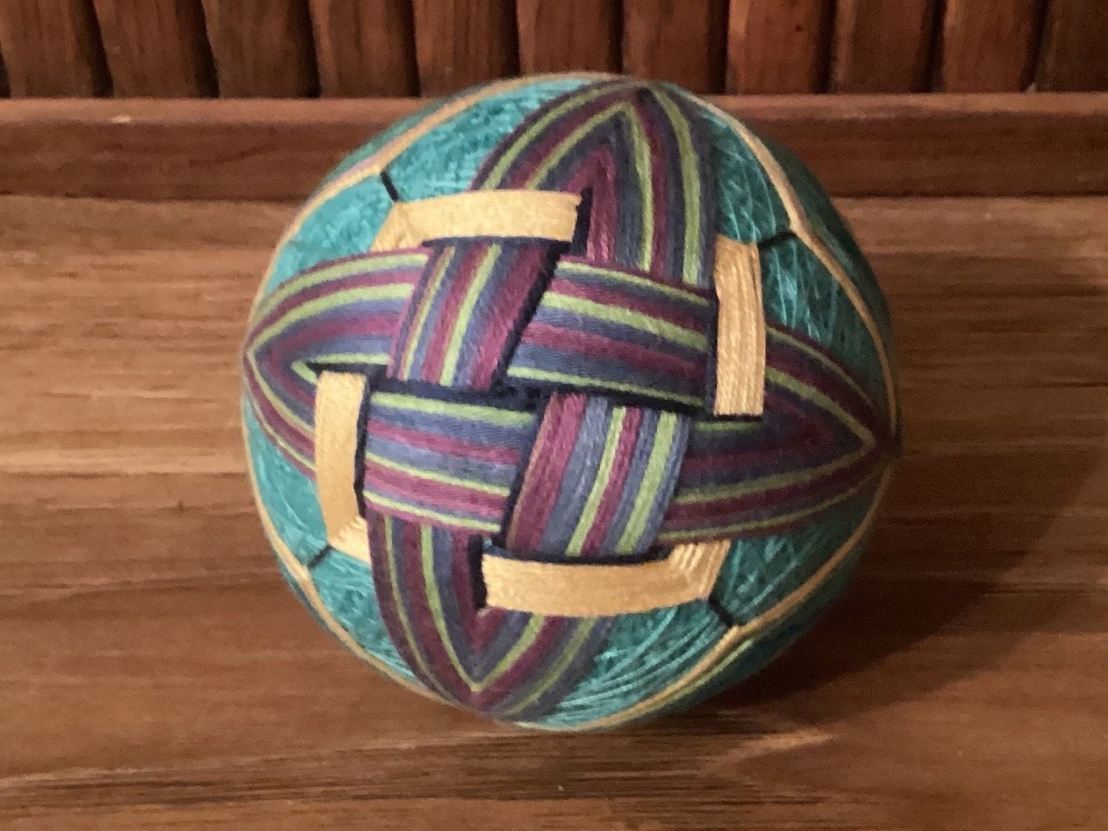 3" Temari - Embroidered Ball - Etsy