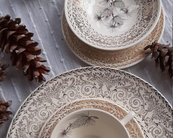Pine Cone China - Etsy