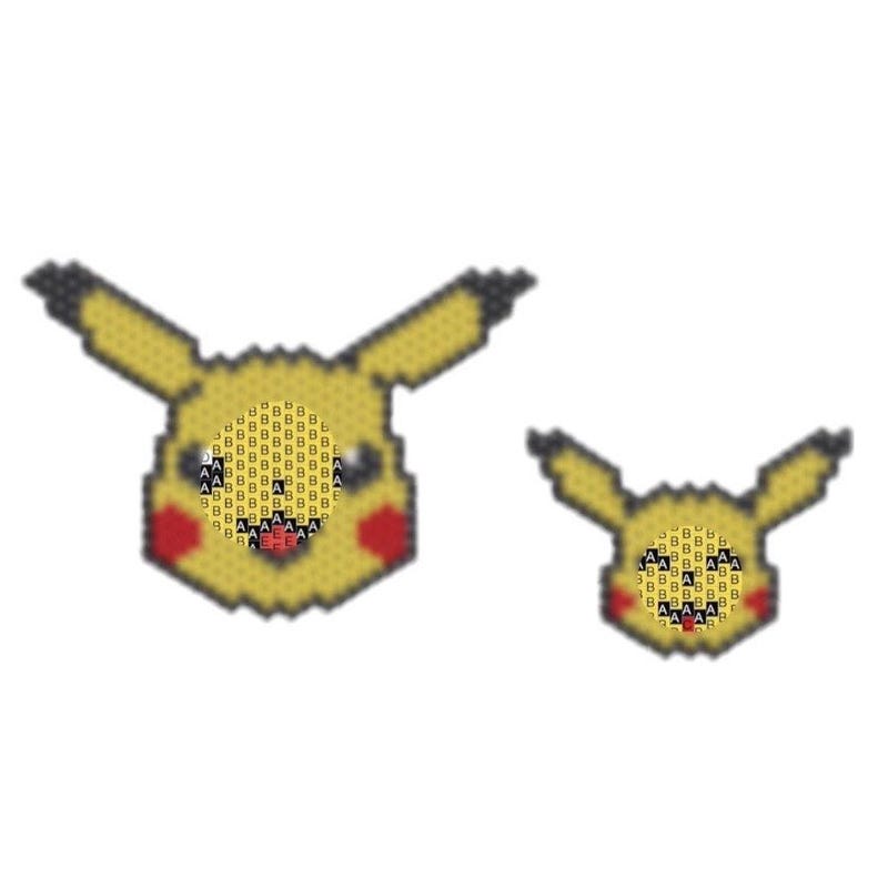 Pikachu heads - Etsy Polska
