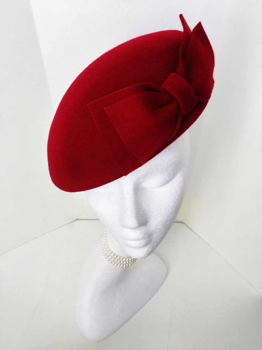 Françoise Beret With French Bow. - Etsy