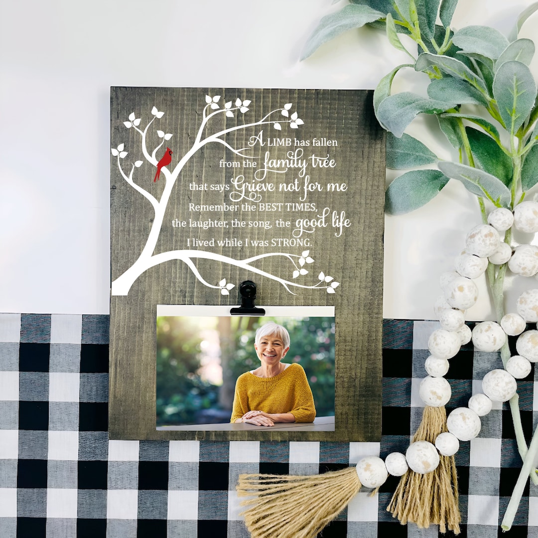 A Limb Has Fallen | Red Cardinal Tree |farmhouse Sign | Customize ...