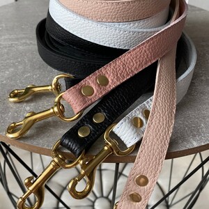 Genuine Leather Leashes. Different Colors and Styles Available - Etsy
