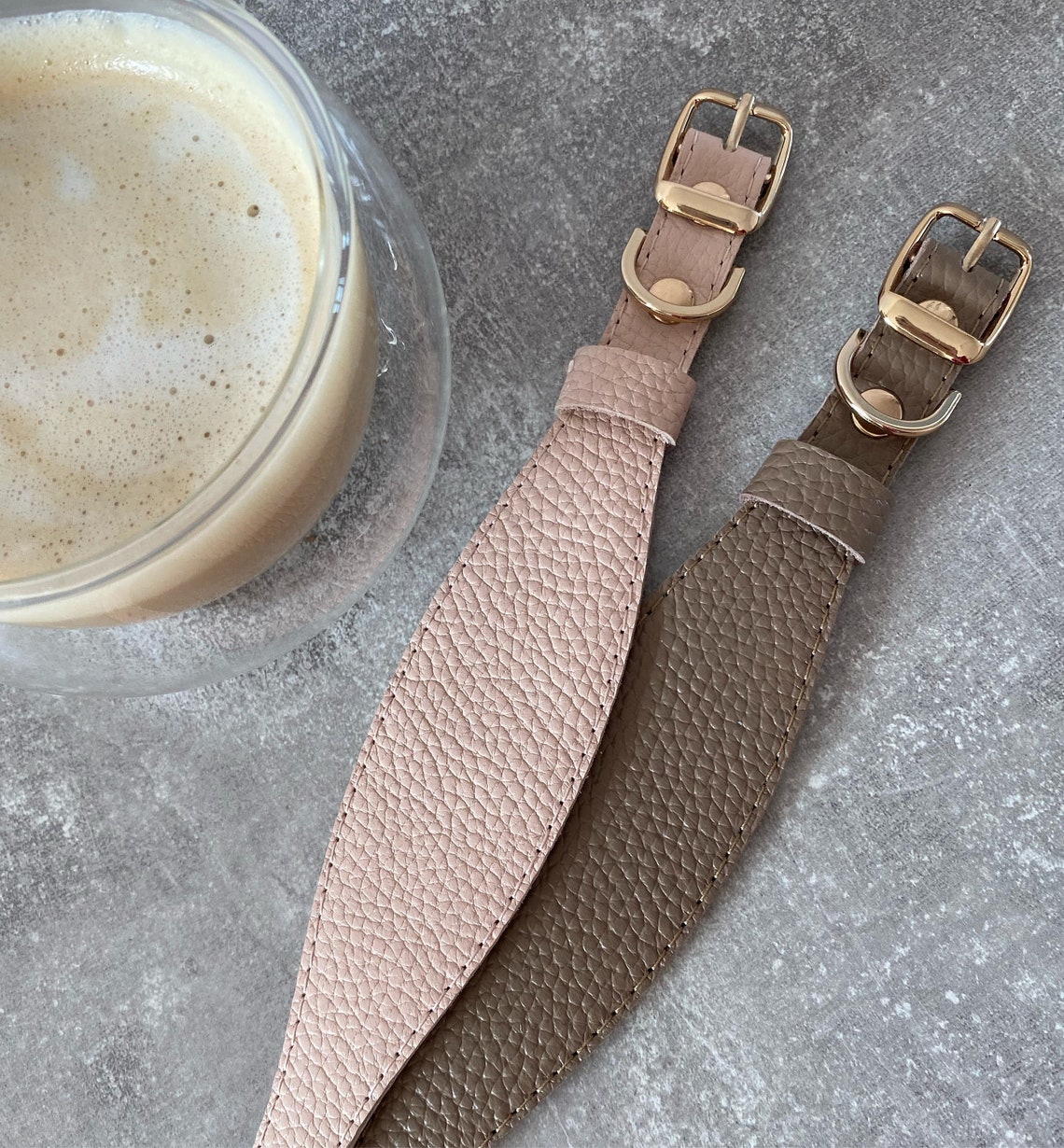 Wide Genuine Leather Collar for Italian Greyhounds and - Etsy