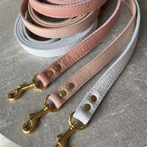 Genuine Leather Leashes. Different Colors and Styles Available - Etsy