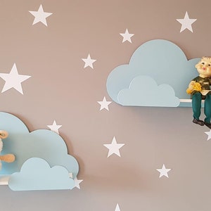 Handmade Cloud Wall Shelf: Nursery Floating Shelf, Kids Room Decor - Etsy