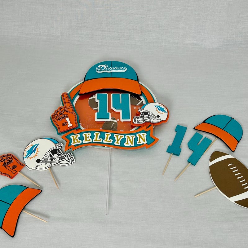 Miami Cake Topper - Etsy