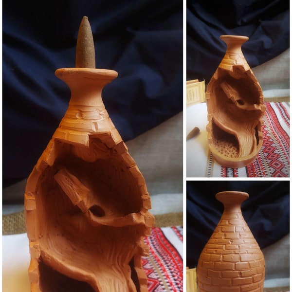 Clay Incense Burner - Etsy