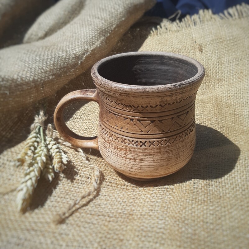 Rustic Coffee Mugs - Etsy