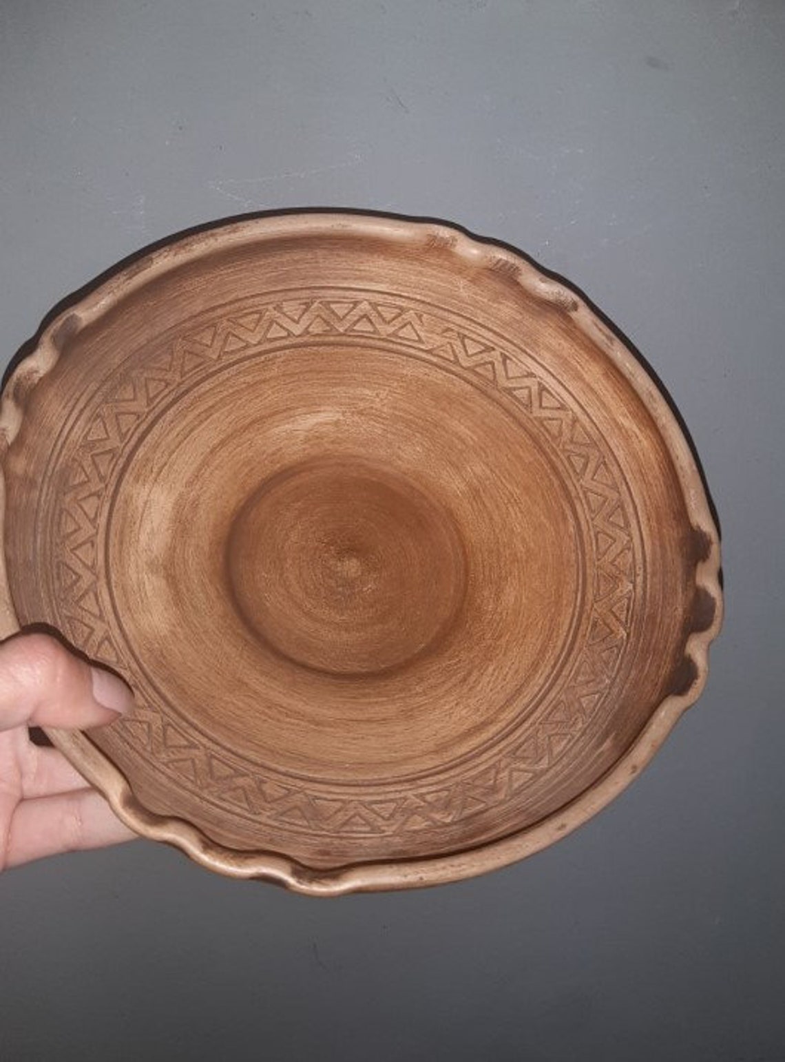 Rustic Plates Pottery Platters Pottery Plates Ceramic - Etsy
