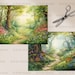 Forest Background Junk Journal, Digital Kit, Journal Diy, Journal Pages ...