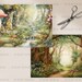 Forest Background Junk Journal, Digital Kit, Journal Diy, Journal Pages ...