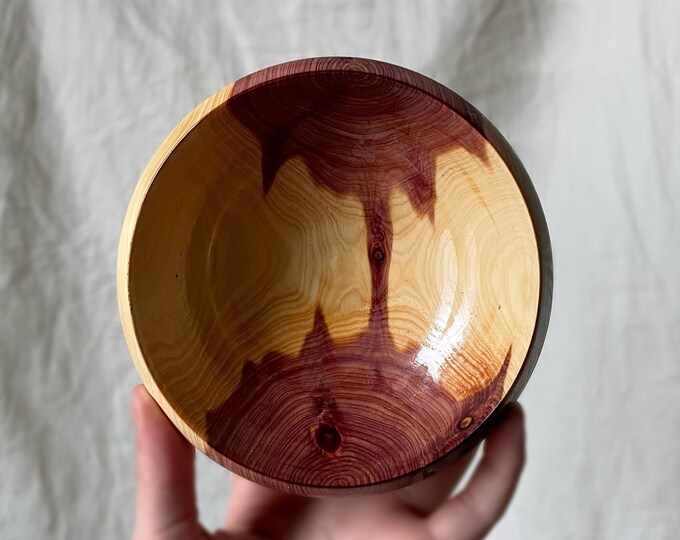 Hand-turned Juniper Bowl | Decorative Jewelry Dish - Etsy