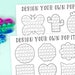 Pop It Printable - Pop It Activity - Pop It Kids Birthday Party ...