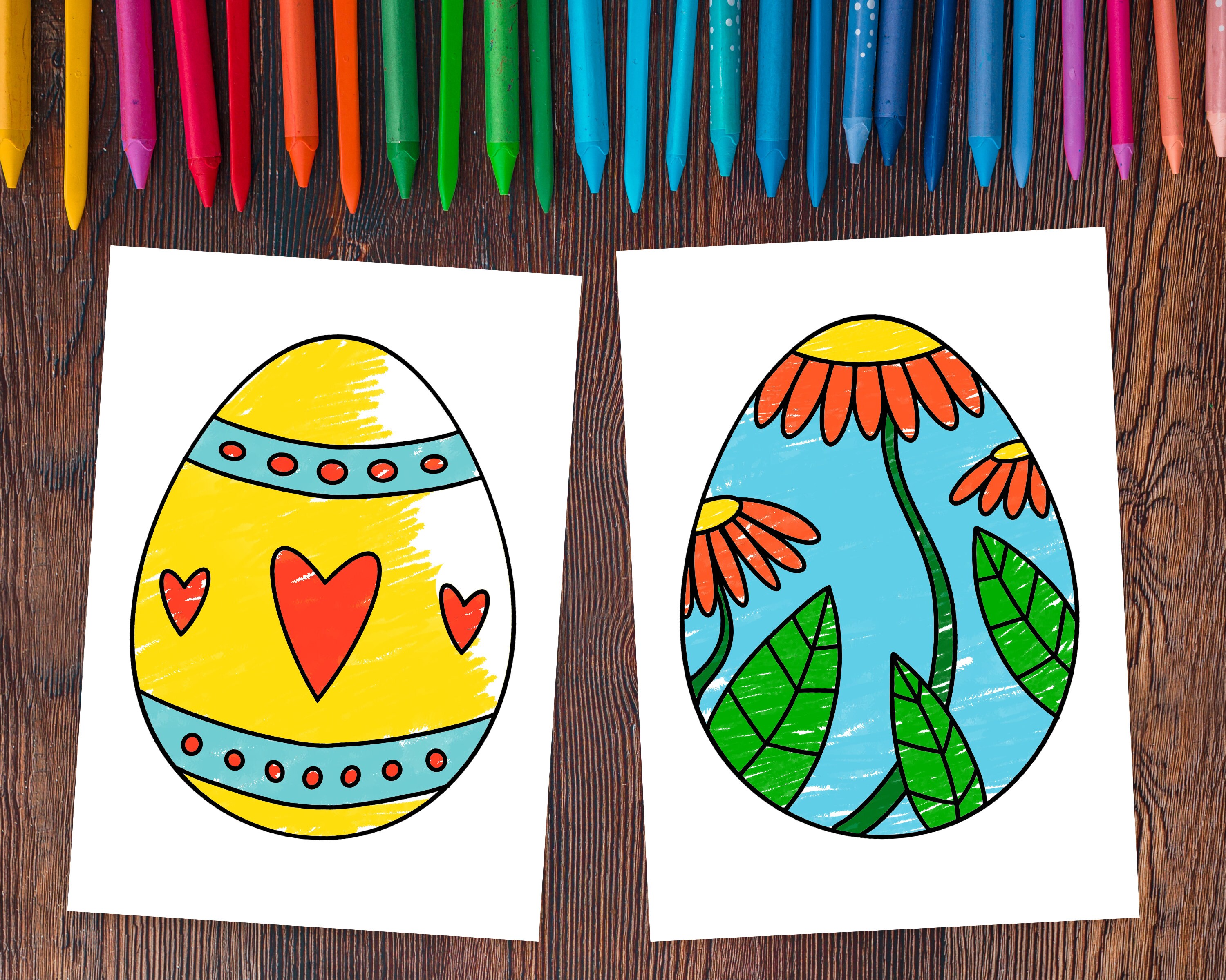 Easter Coloring Pages for Kids Bundle Printable Easter Activity Pages ...
