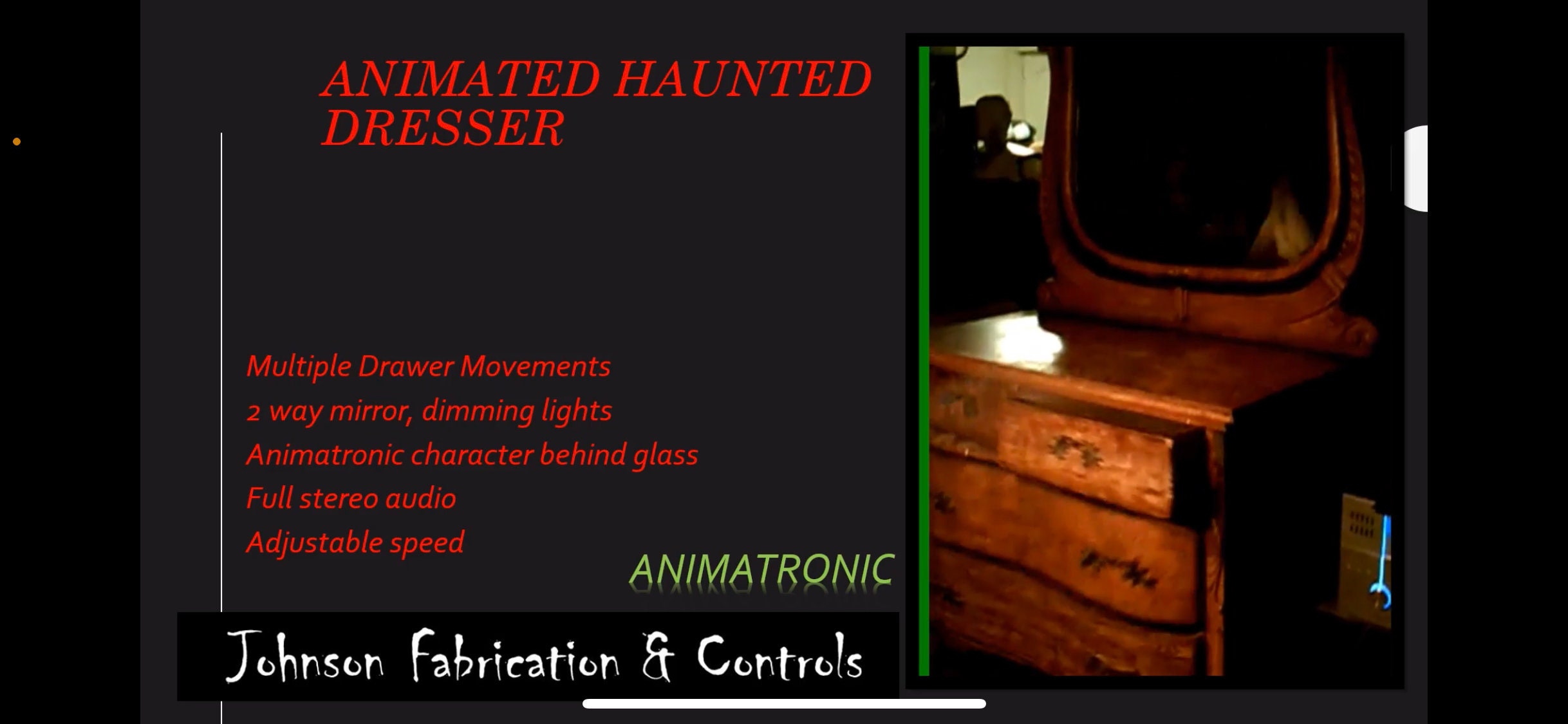 Animated Haunted Dresser - Etsy