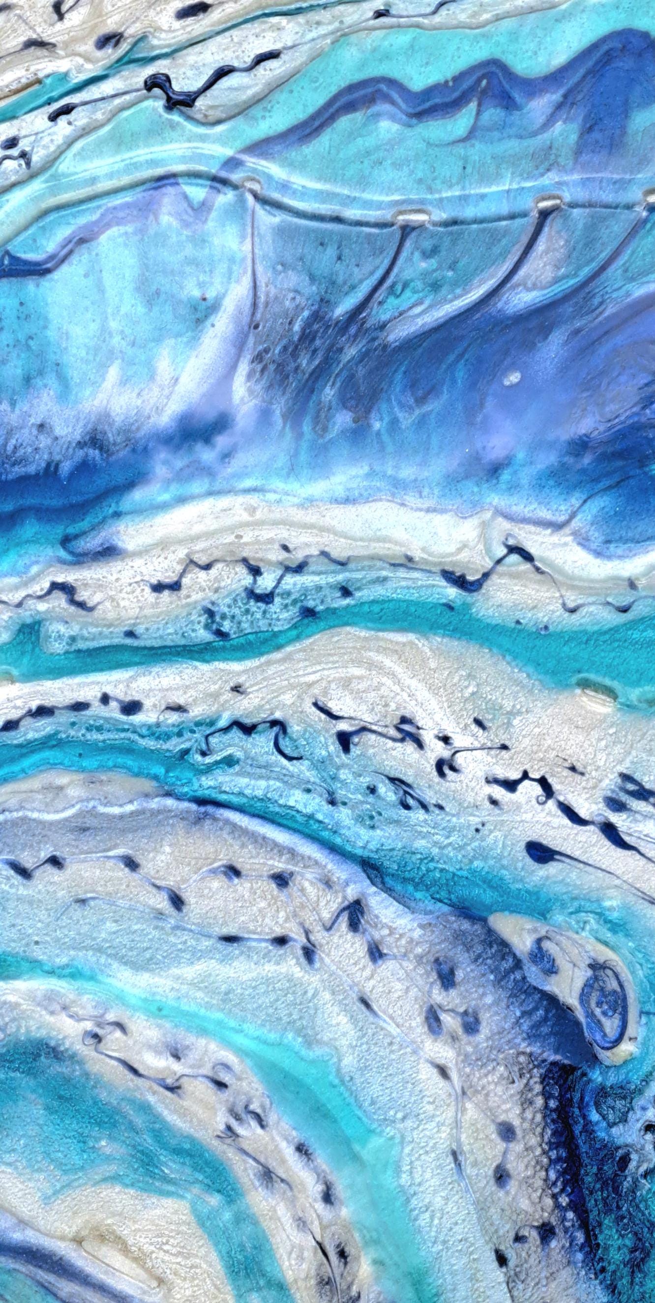 Eye of the Hurricane Original Abstract Fluid Painting and Art for Your ...