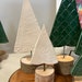 Ceramic Trees on Birch Tree Base - Etsy