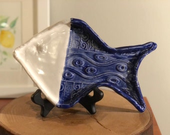 Ceramic Fish Plates - Etsy