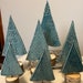 Ceramic Trees on Birch Tree Base - Etsy