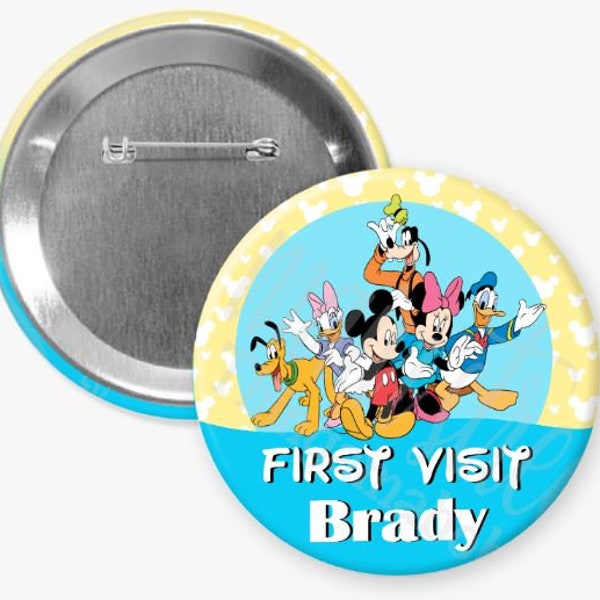 First Visit Button - Etsy