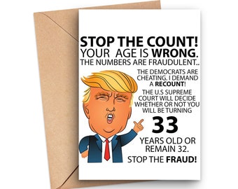 Funny 33rd birthday | Etsy