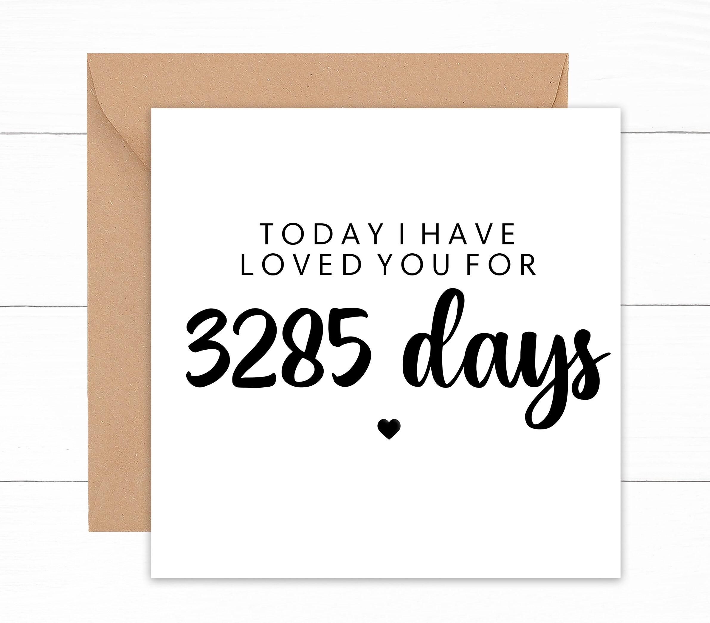 3rd Anniversary Card Sweet Year Anniversary Card For Him Or Her The 3rd Anniversary Card Sweet Year Anniversary Card For Him Or Her The