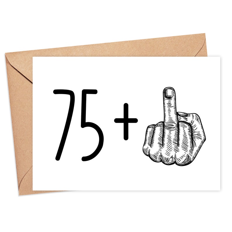 76th Birthday Card Funny 76th Birthday Card Funny Middle - Etsy