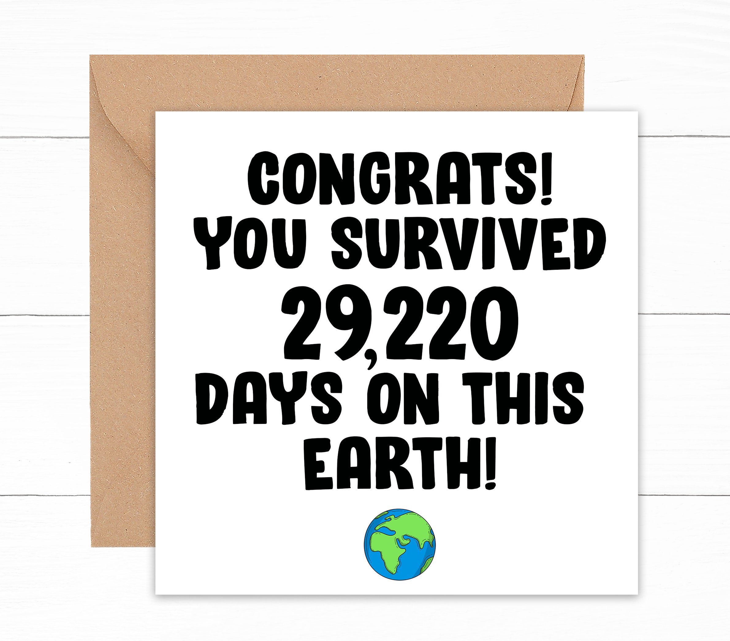 80th Birthday Card Funny 80th Birthday Card Congratulations Etsy 80th Birthday Card Funny 80th Birthday Card Congratulations Etsy