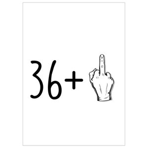 Funny 37th Birthday Card, 37th Birthday Card, 37 Year Old Birthday Card ...