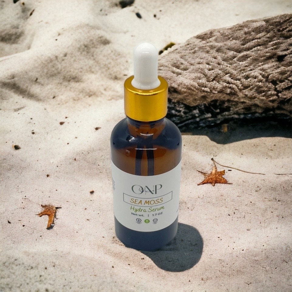 Sea Moss Serum, Sea Moss Oil, Wildcrafed Sea Moss, Moisturizer, Face and Body Oil - Etsy