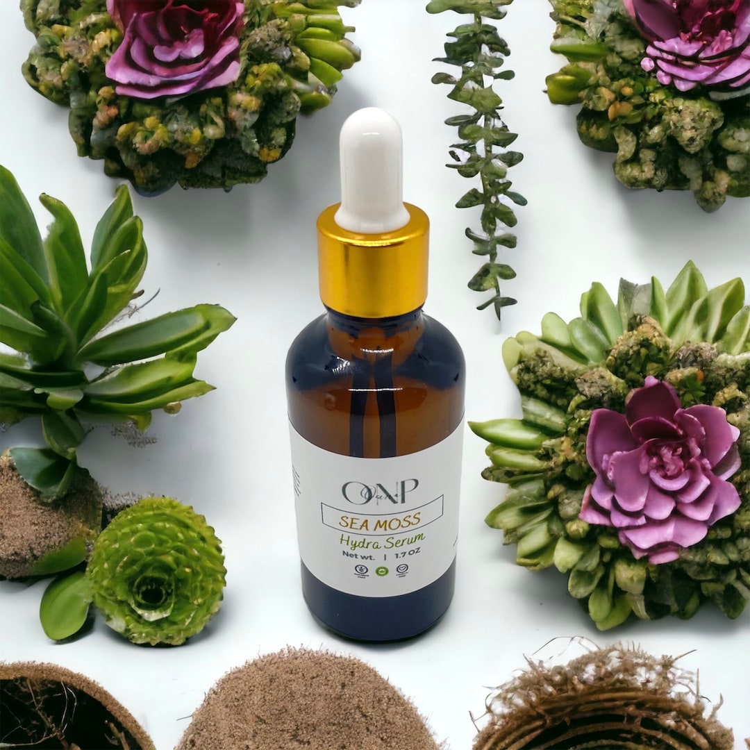 Sea Moss Serum, Sea Moss Oil, Wildcrafed Sea Moss, Moisturizer, Face ...