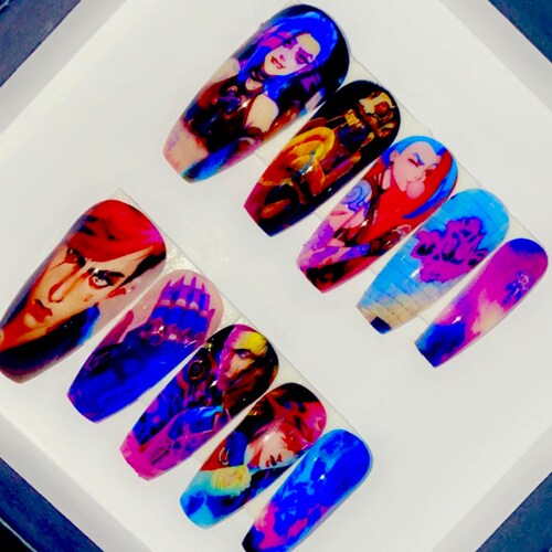 Junji Lto 2 Handmade Press on Nails - Etsy